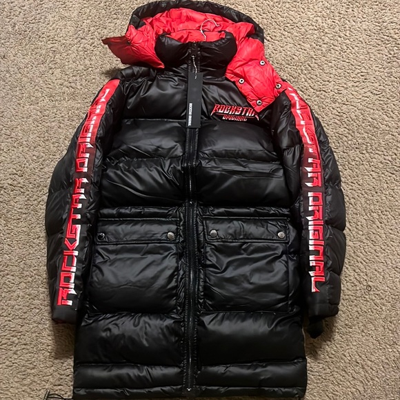 Hayes Mid-Length Puffer Jacket - Black